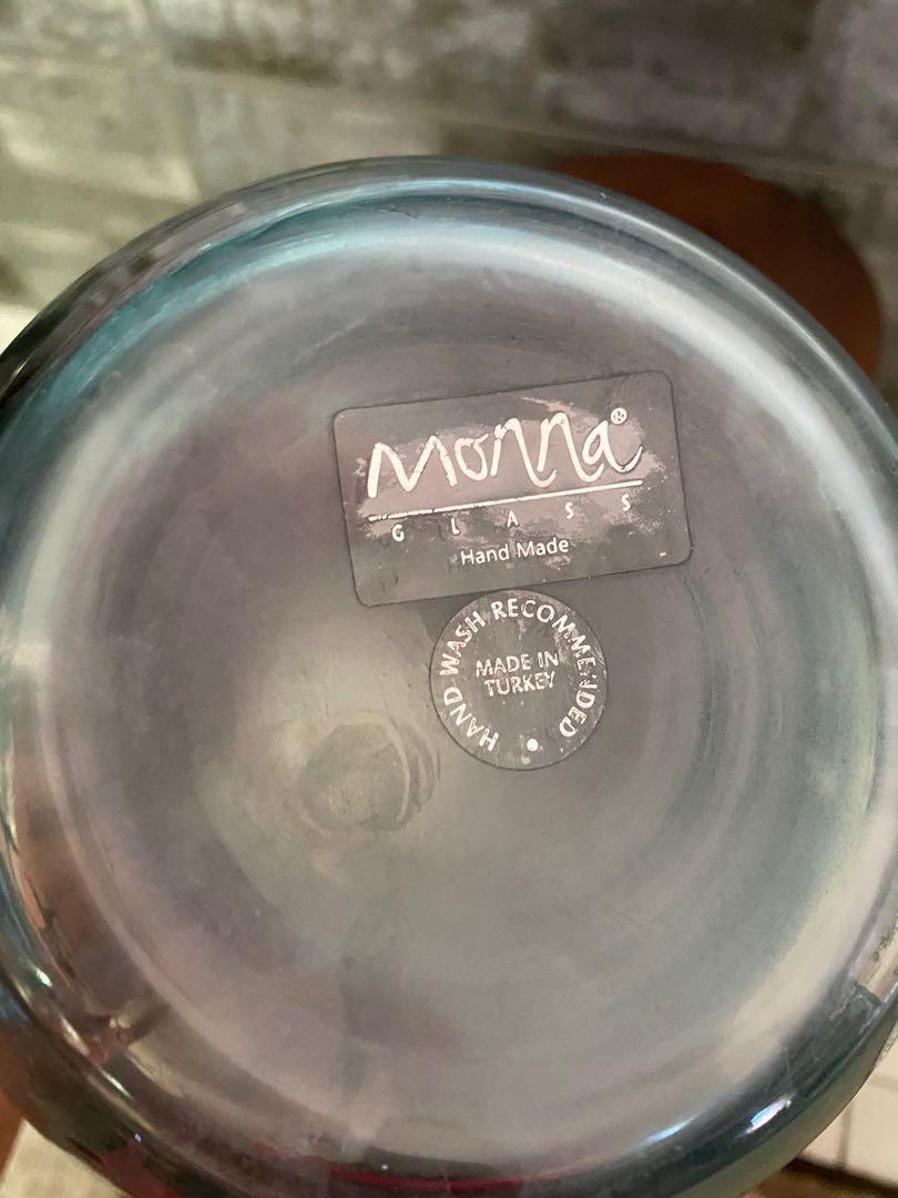 Handmade Hand painted Monna Glass Vase, Hobbies & Toys, Memorabilia ...