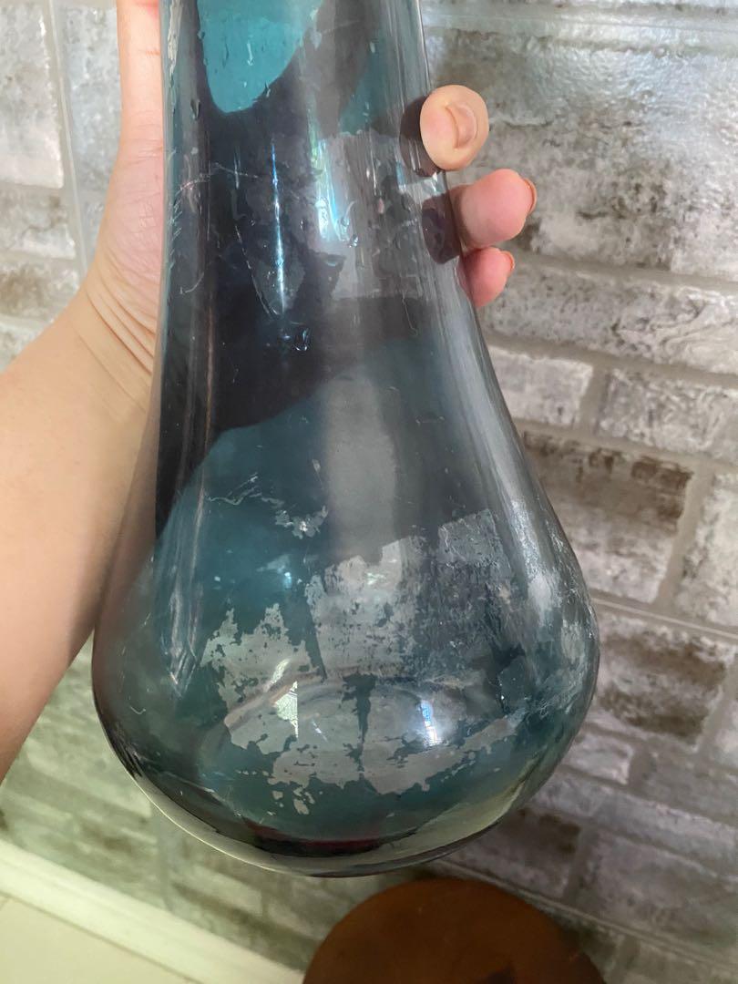 Handmade Hand painted Monna Glass Vase, Hobbies & Toys, Memorabilia ...