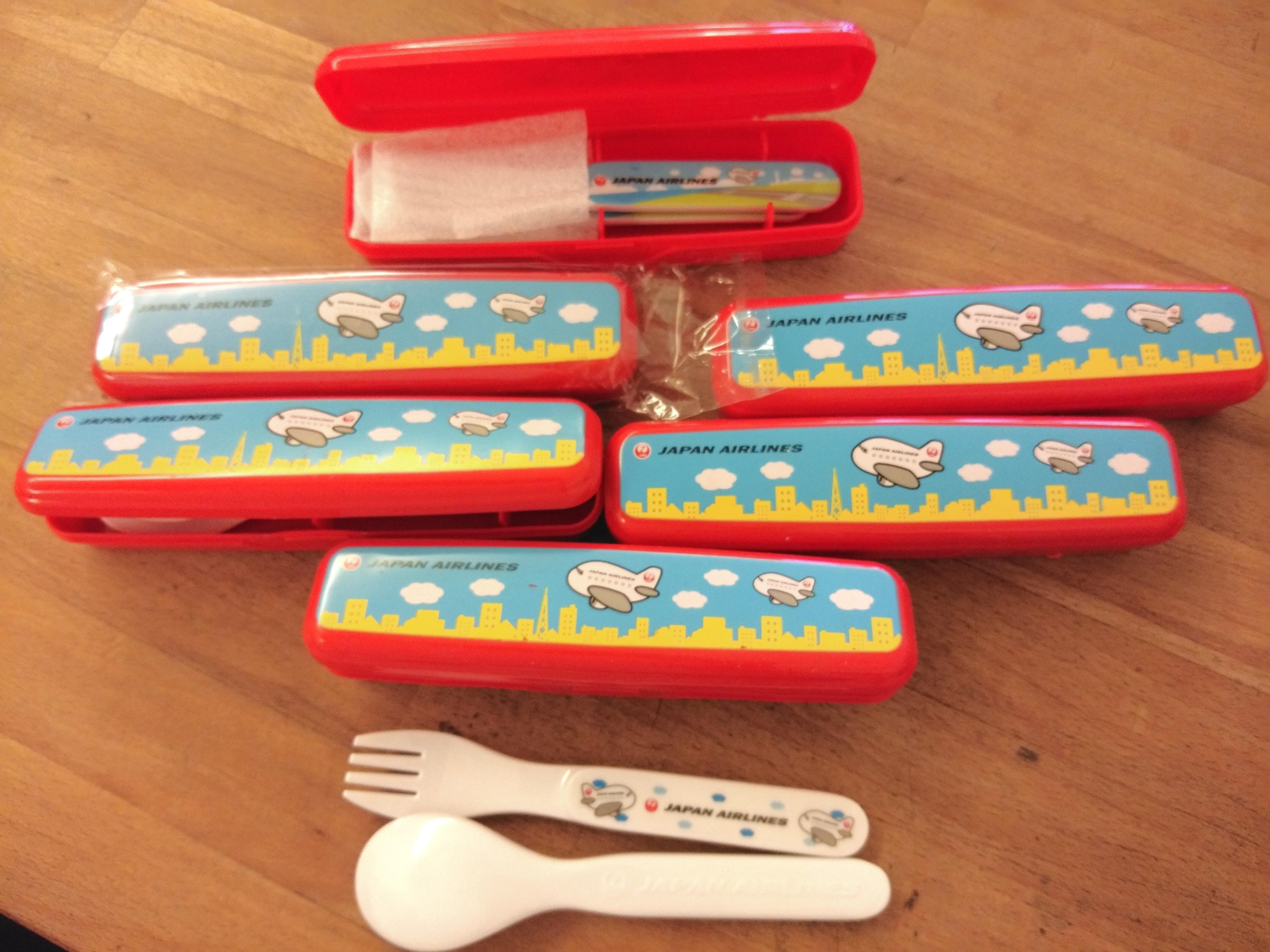 JAL kid's cutlery set, Furniture & Home Living, Kitchenware & Tableware ...