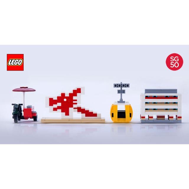 Lego SG50 Rebuild Your Memories Full Set of 4 Mini Builds with Limited ...
