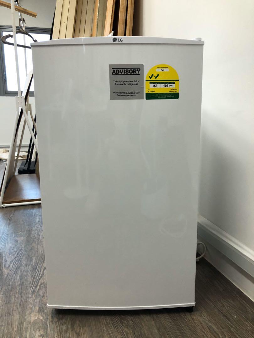 LG Refrigerator 90L Bar Fridge, Home Appliances, Kitchenware on Carousell