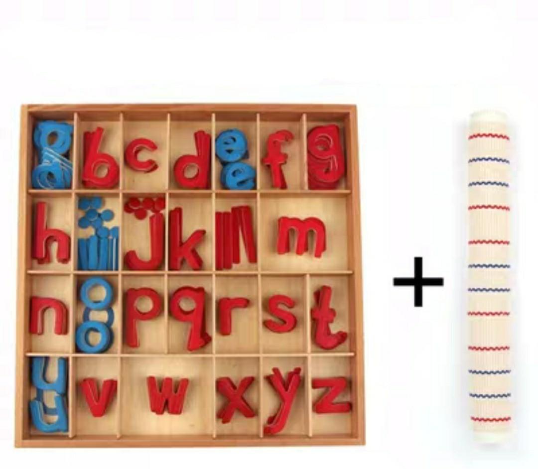 Montessori Moveable Alphabet Letters, Hobbies & Toys, Toys & Games on ...