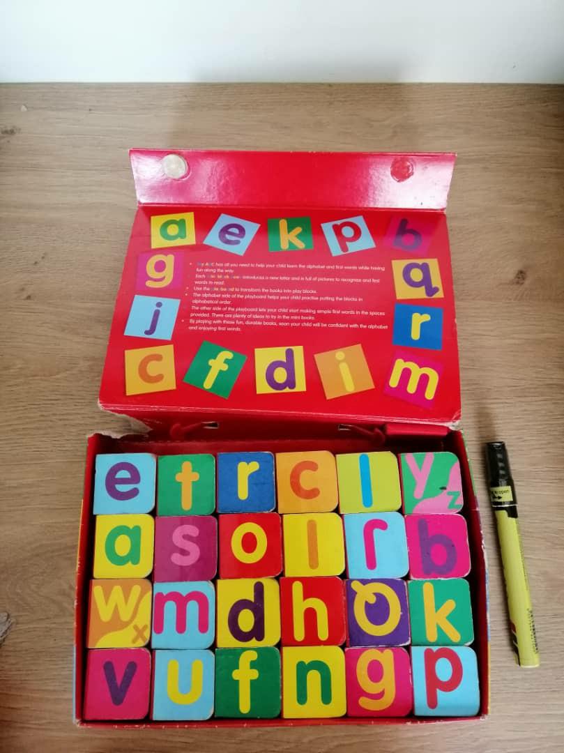 My ABC Mini Block Book, Hobbies & Toys, Books & Magazines, Children's ...