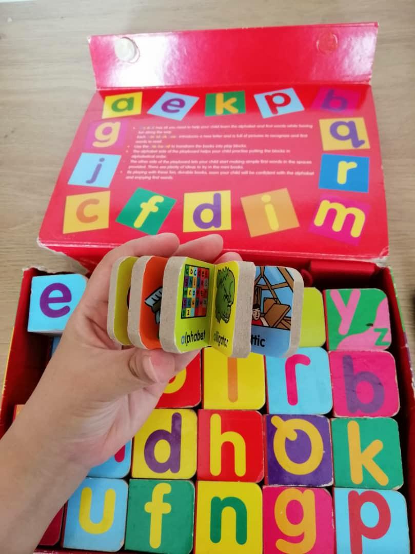 My ABC Mini Block Book, Hobbies & Toys, Books & Magazines, Children's ...