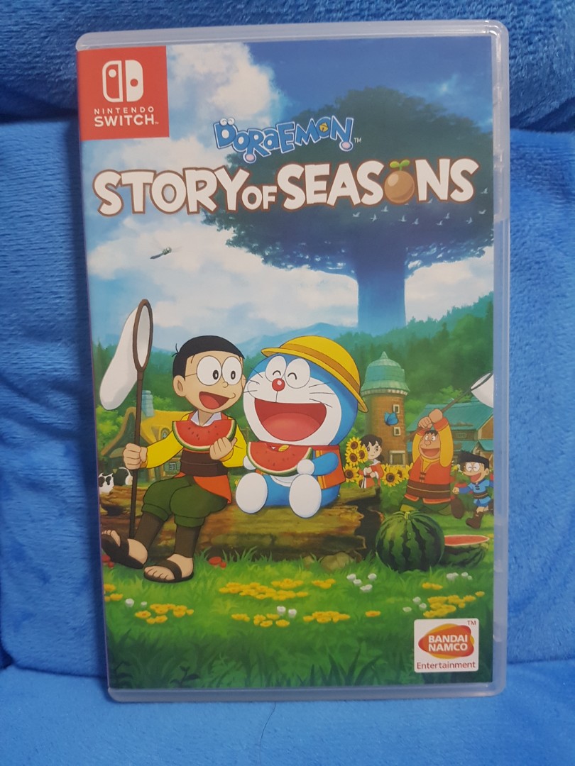 Nintendo Switch Game: Doraemon Story of Seasons, Video Gaming, Video ...