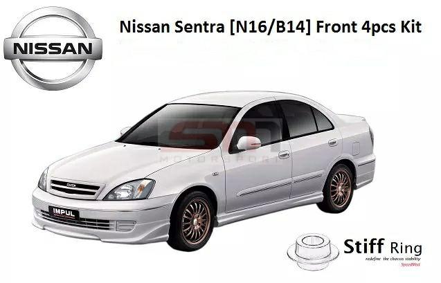 Nissan Sentra B14 N16 Stiff Ring Subframe Fine Tuning Kit Front 4pcs ...