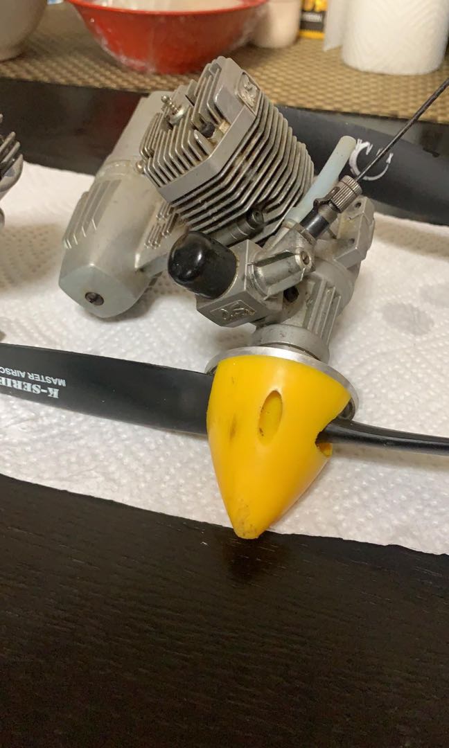 Os 55AX ABL.55 Nitro Engine, Sports, Sports & Games Equipment on Carousell