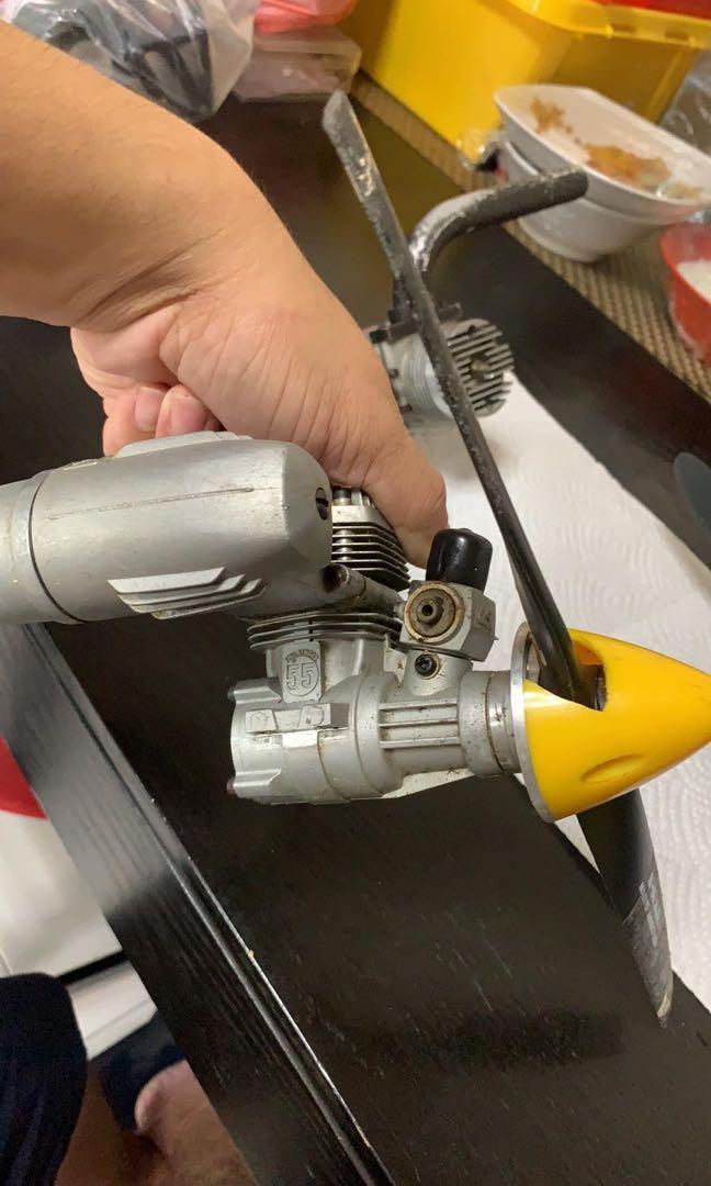 Os 55AX ABL.55 Nitro Engine, Sports, Sports & Games Equipment on Carousell