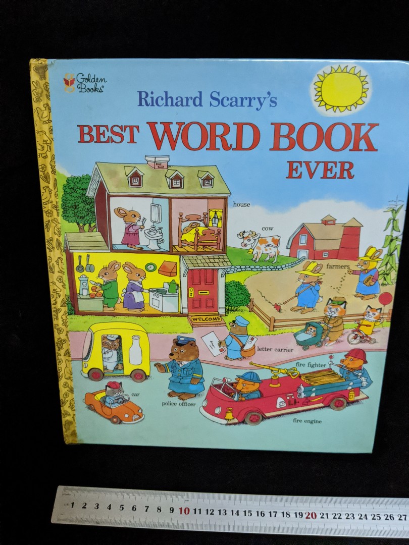 Richard Scarry - Best Word Book Ever, Hobbies & Toys, Books & Magazines ...