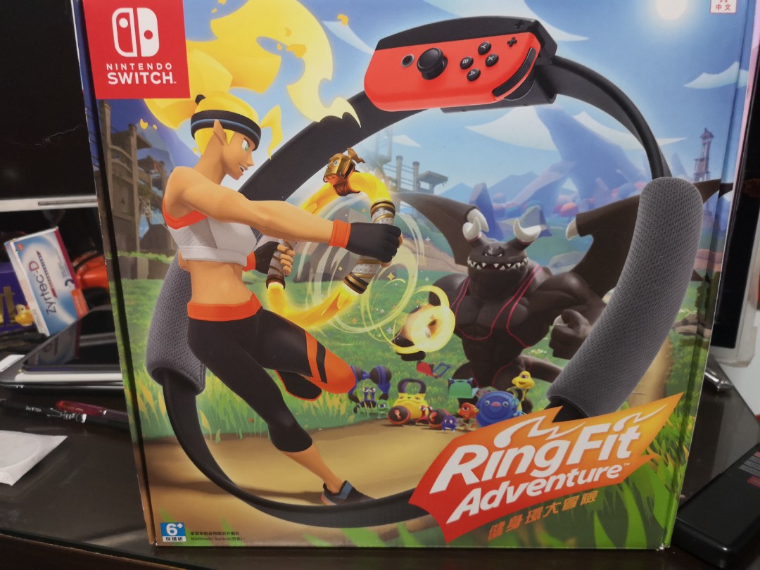 Ring fit adventures bundle, Video Gaming, Video Games, Nintendo on ...