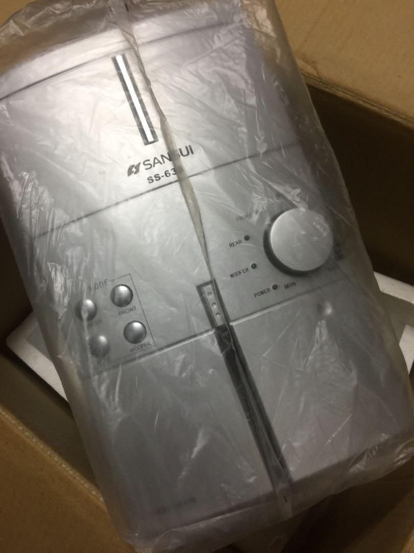 SANSUI Mini Home Theater System Tokyo Japan [Last box], Audio, Portable ...