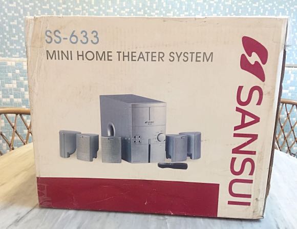 SANSUI Mini Home Theater System Tokyo Japan [Last box], Audio, Portable ...