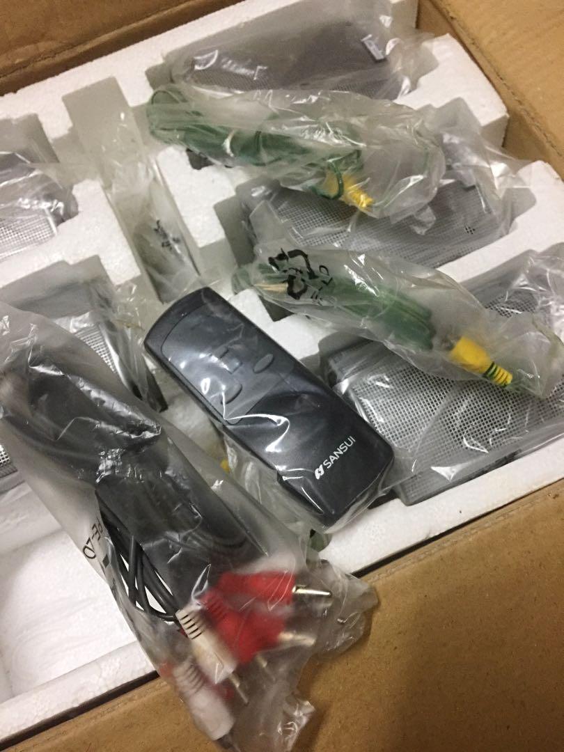 SANSUI Mini Home Theater System Tokyo Japan [Last box], Audio, Portable ...