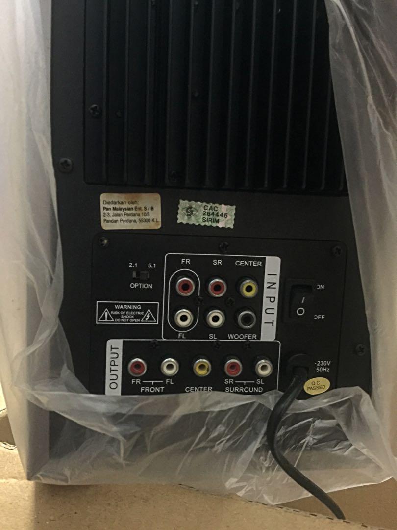 SANSUI Mini Home Theater System Tokyo Japan [Last box], Audio, Portable ...