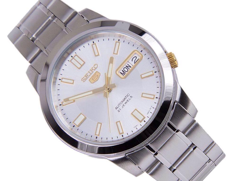 Seiko 5 SNKK09 Automatic Stainless Steel Watch SNKK09K1 Brand New, Men ...
