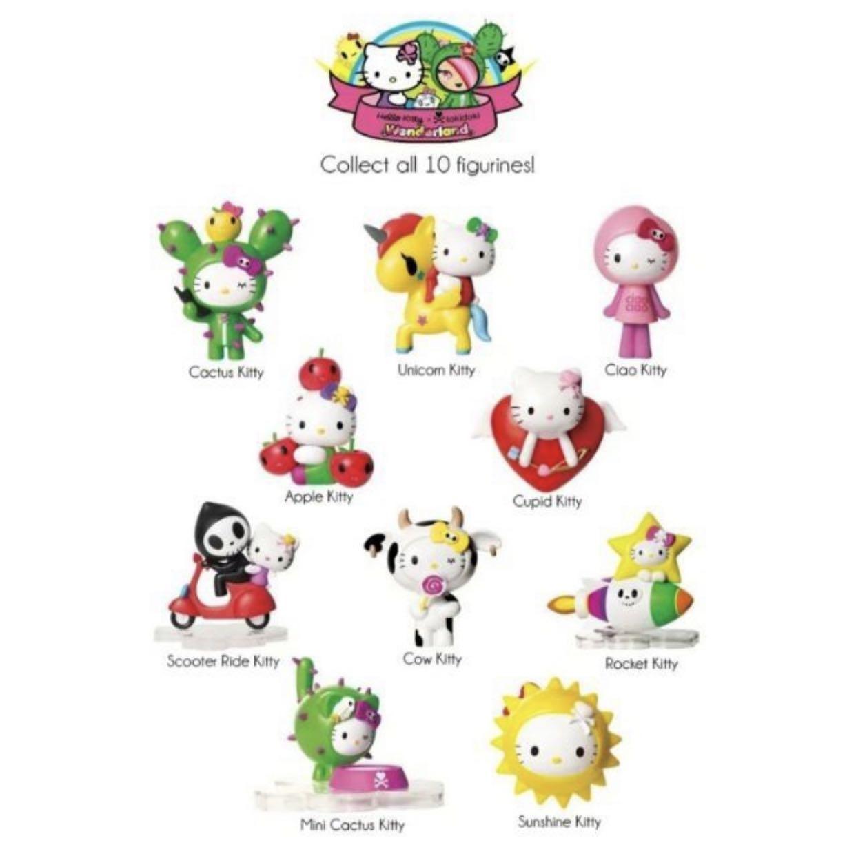 Shell Hello Kitty x Tokidoki 2014 Fullset +Box, Hobbies & Toys ...