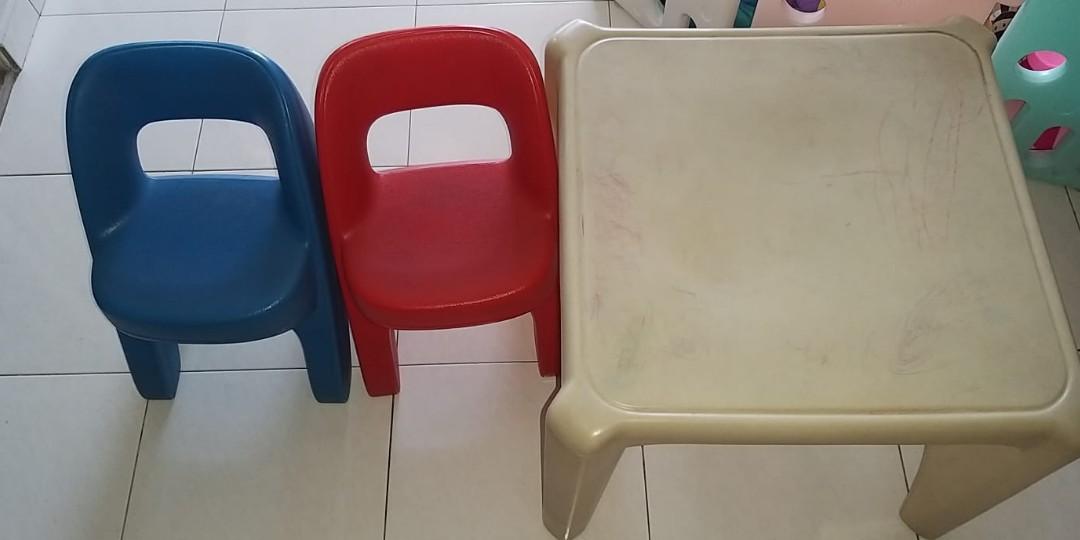 Step 2 Children Table and Chairs, Babies & Kids, Baby Nursery & Kids ...