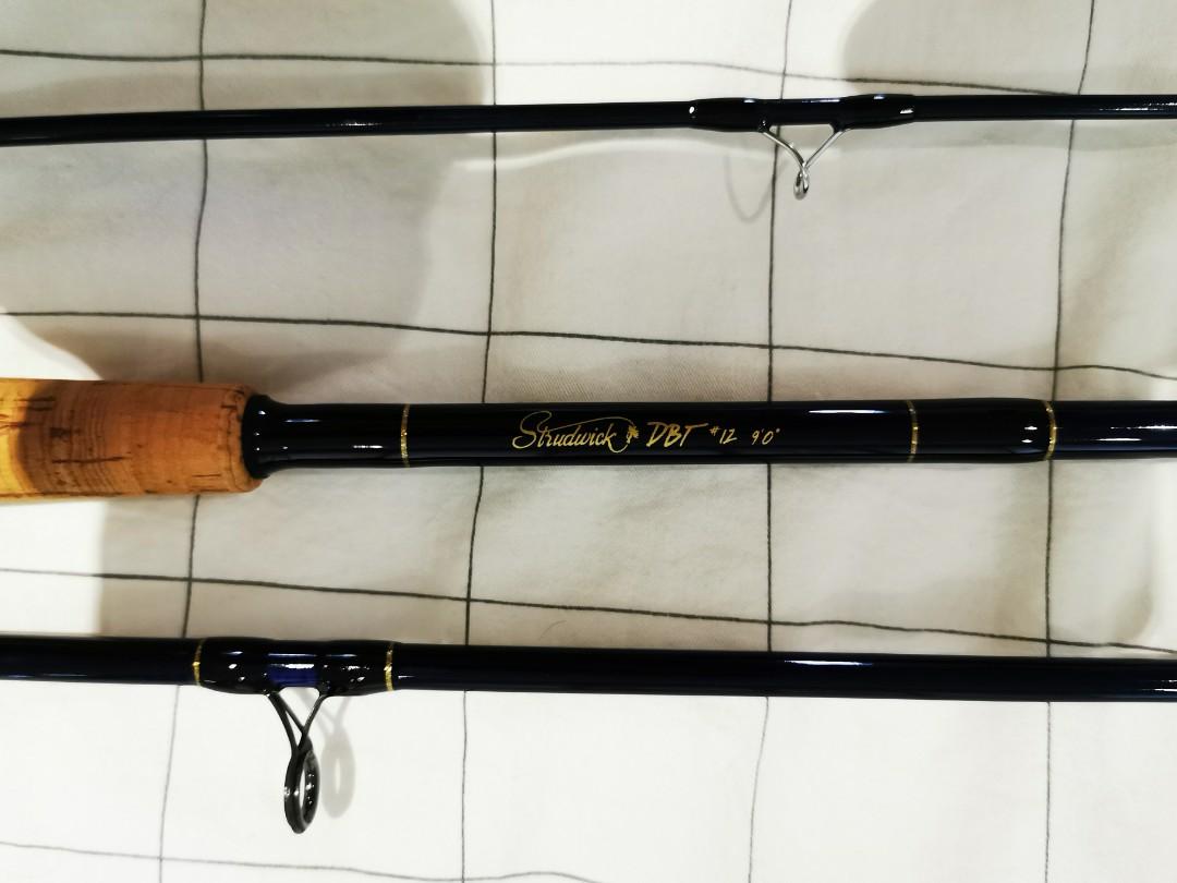 Strudwick DBT #12 9ft 12 weight fly fishing rod, Sports Equipment ...