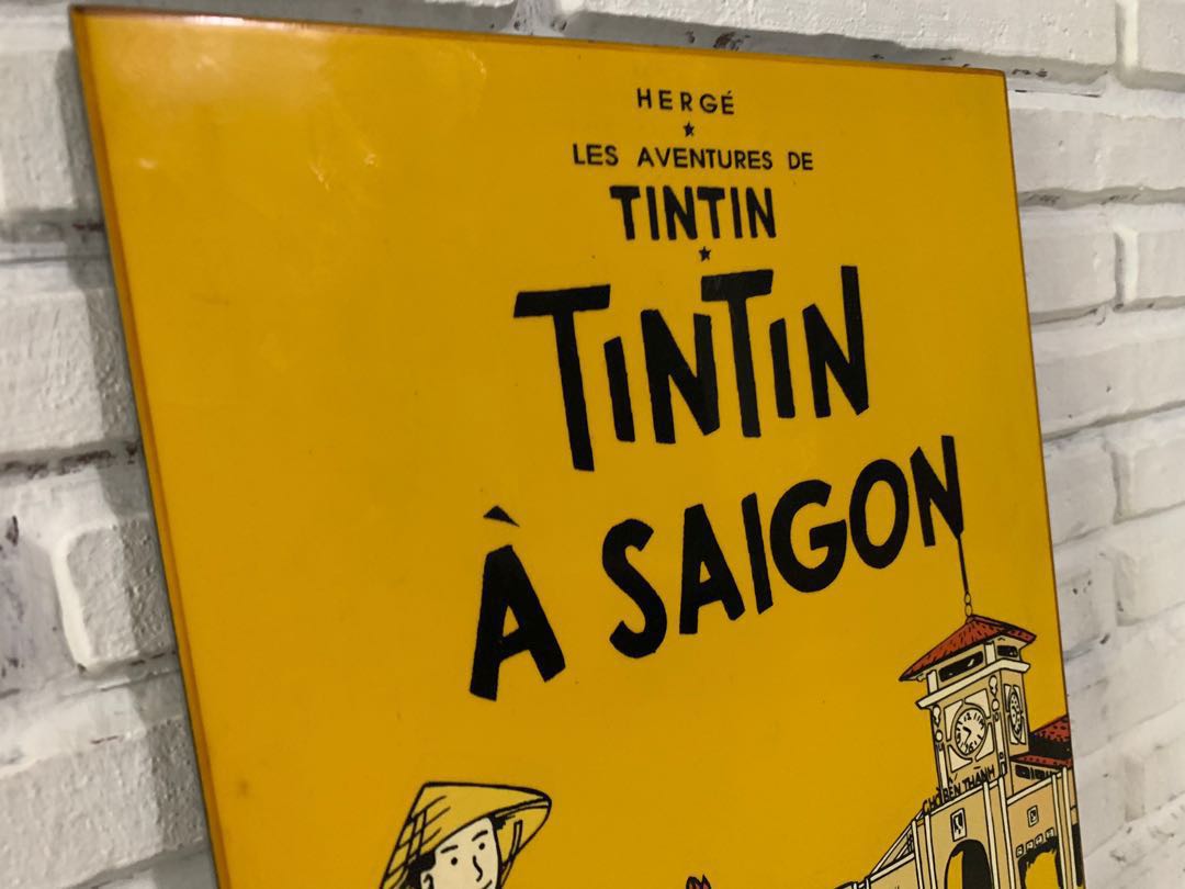 The Adventures Of Tintin Saigon Frame, Furniture & Home Living, Home ...