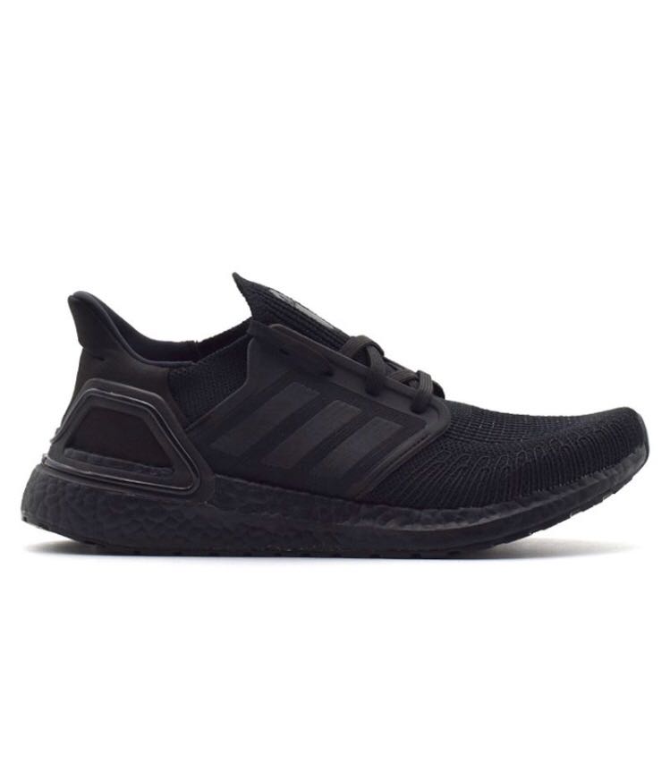 Ultraboost 20 triple black by Adidas (EG0691), Men's Fashion, Footwear ...