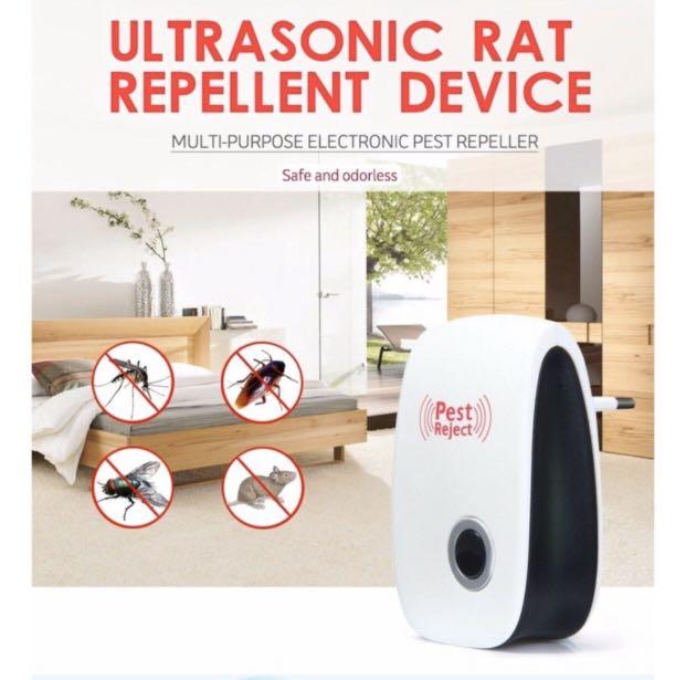 Ultrasonic Repellent Device, Health & Nutrition, Insect Repellent on ...