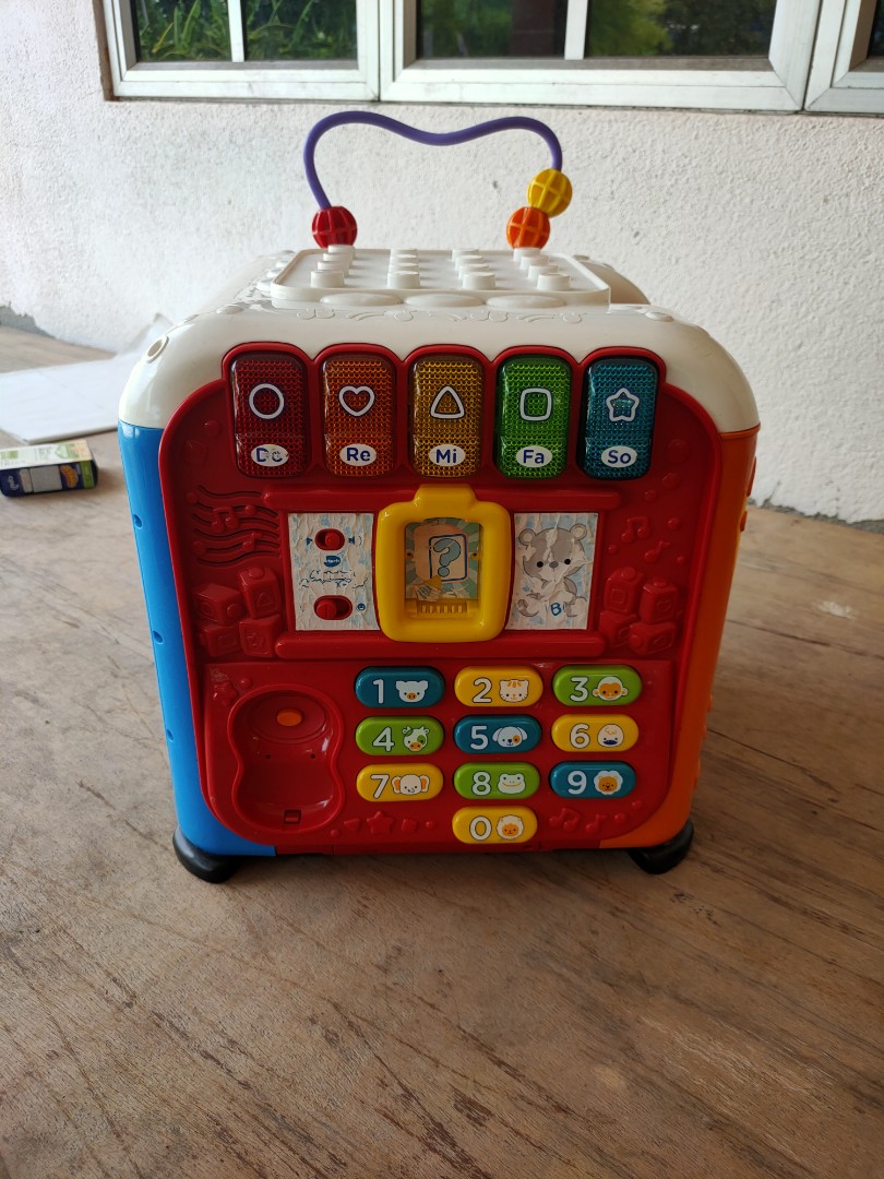 vtech discovery cube, Babies & Kids, Infant Playtime on Carousell