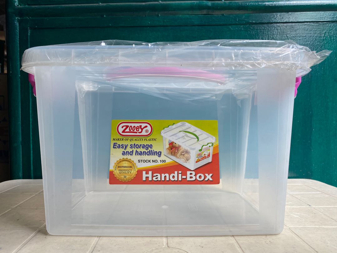 Zooey Handi Box (12L), Furniture & Home Living, Cleaning & Homecare ...