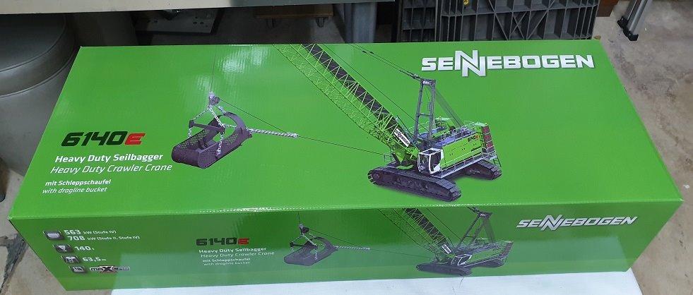 1:50 SENNEBOGEN 6140 CRAWLER CRANE DRAGLINE BUCKET, Hobbies & Toys ...