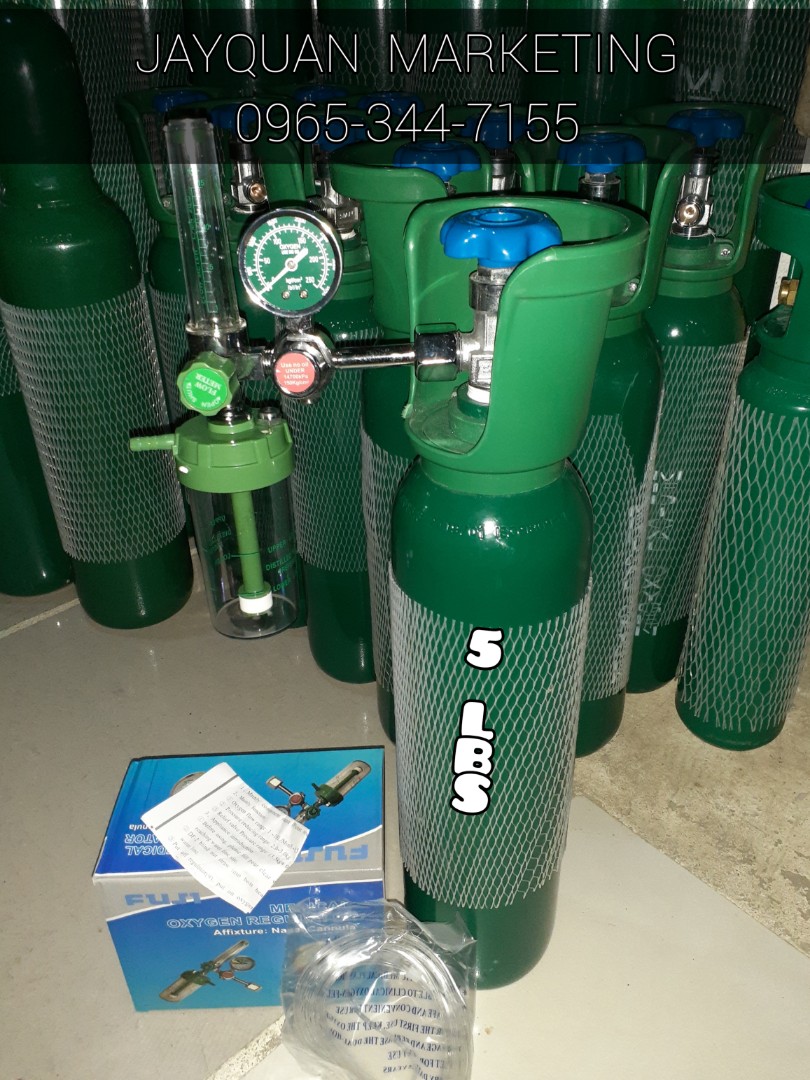 5lbs complete set medical oxygen tank, Everything Else, Others on Carousell