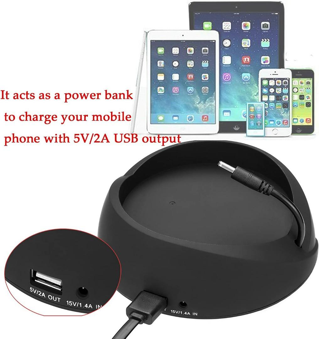 758) Gocybei Battery Base Compatible With Echo (2nd Gen.) and Echo Plus ...