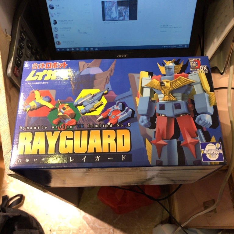 [放得高搵鬍鬚] 不二不議 Evolution Toy Dynamite Action GK 5 Rayguard, 興趣及遊戲, 玩具 ...