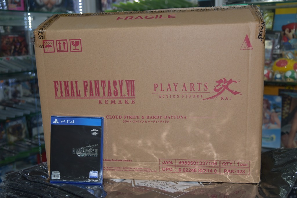 (全新絕版) PS4 Final Fantasy 7 VII Remake (行貨中文版) +太空戰士 FF7 FF 1st Class ...