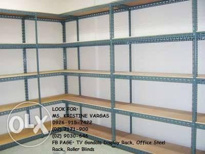 Angular steel rack powder coated boltless steel shelves, Furniture ...