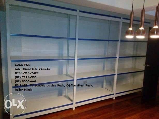 Angular steel rack powder coated boltless steel shelves, Furniture ...