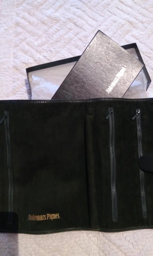 Audemars Piguet AP Leather Watch Wallet, Men's Fashion, Watches ...