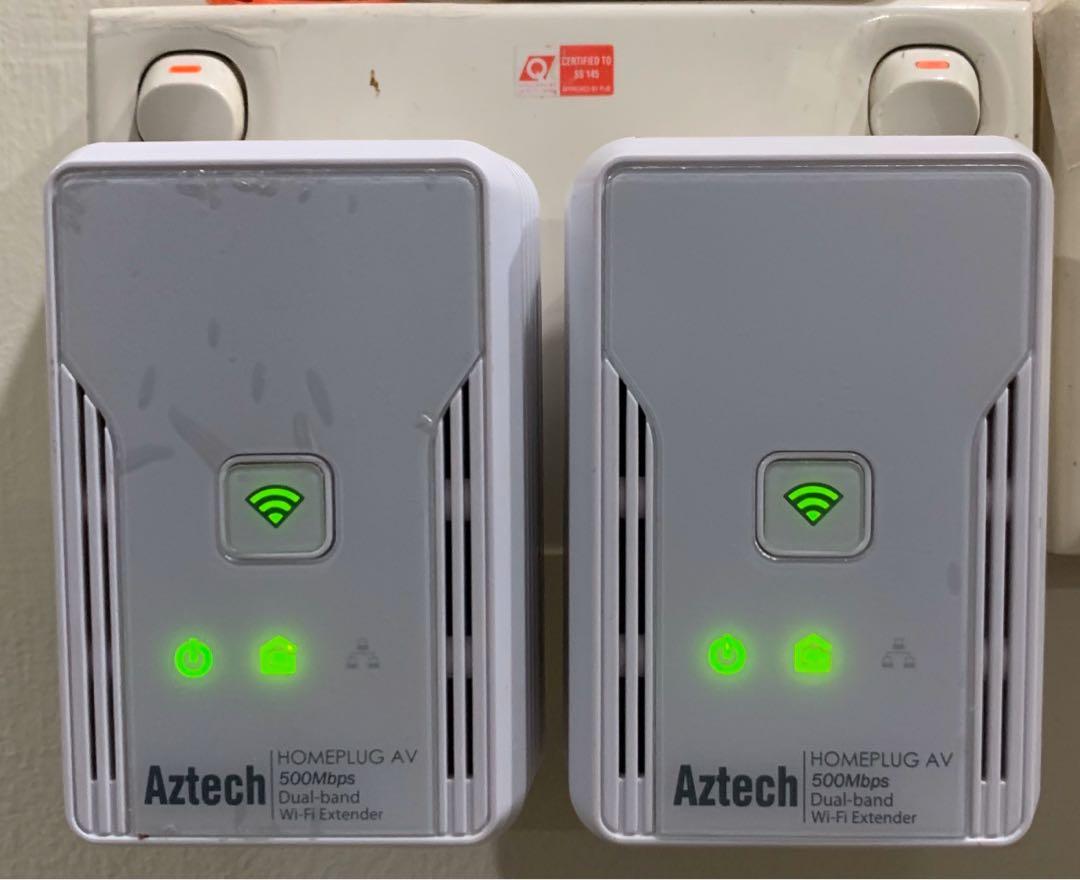 Aztech 500mbps Wifi-Extender, Computers & Tech, Parts & Accessories ...