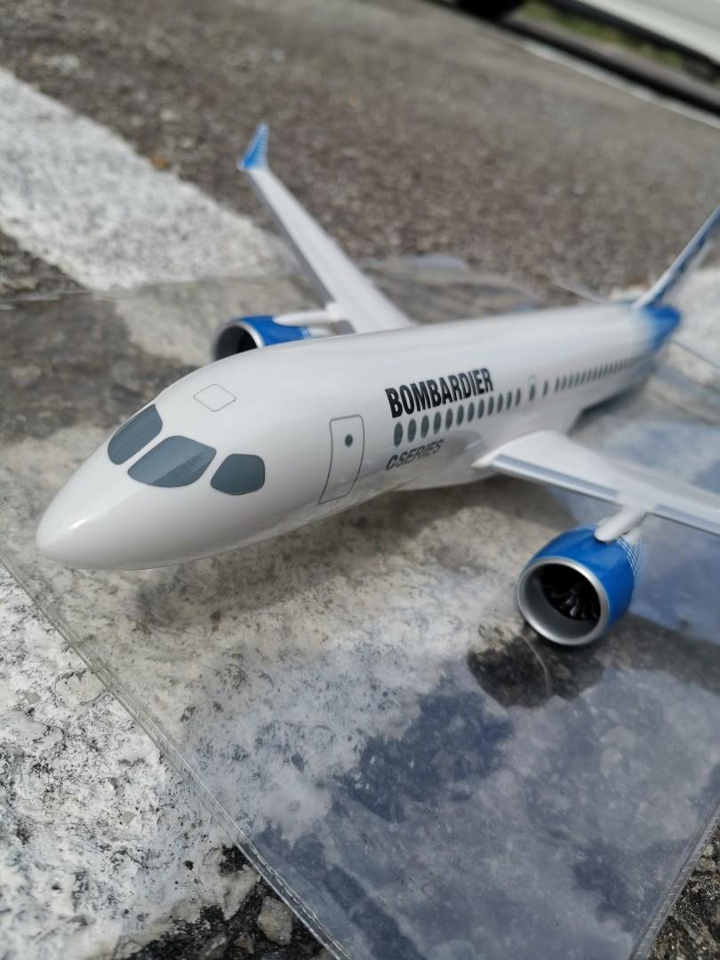 BOMBARDIER CS-100 AIRCRAFT SCALE MODEL, Hobbies & Toys, Collectibles ...