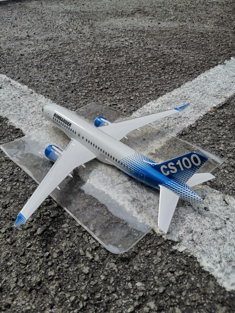 BOMBARDIER CS-100 AIRCRAFT SCALE MODEL, Hobbies & Toys, Collectibles ...