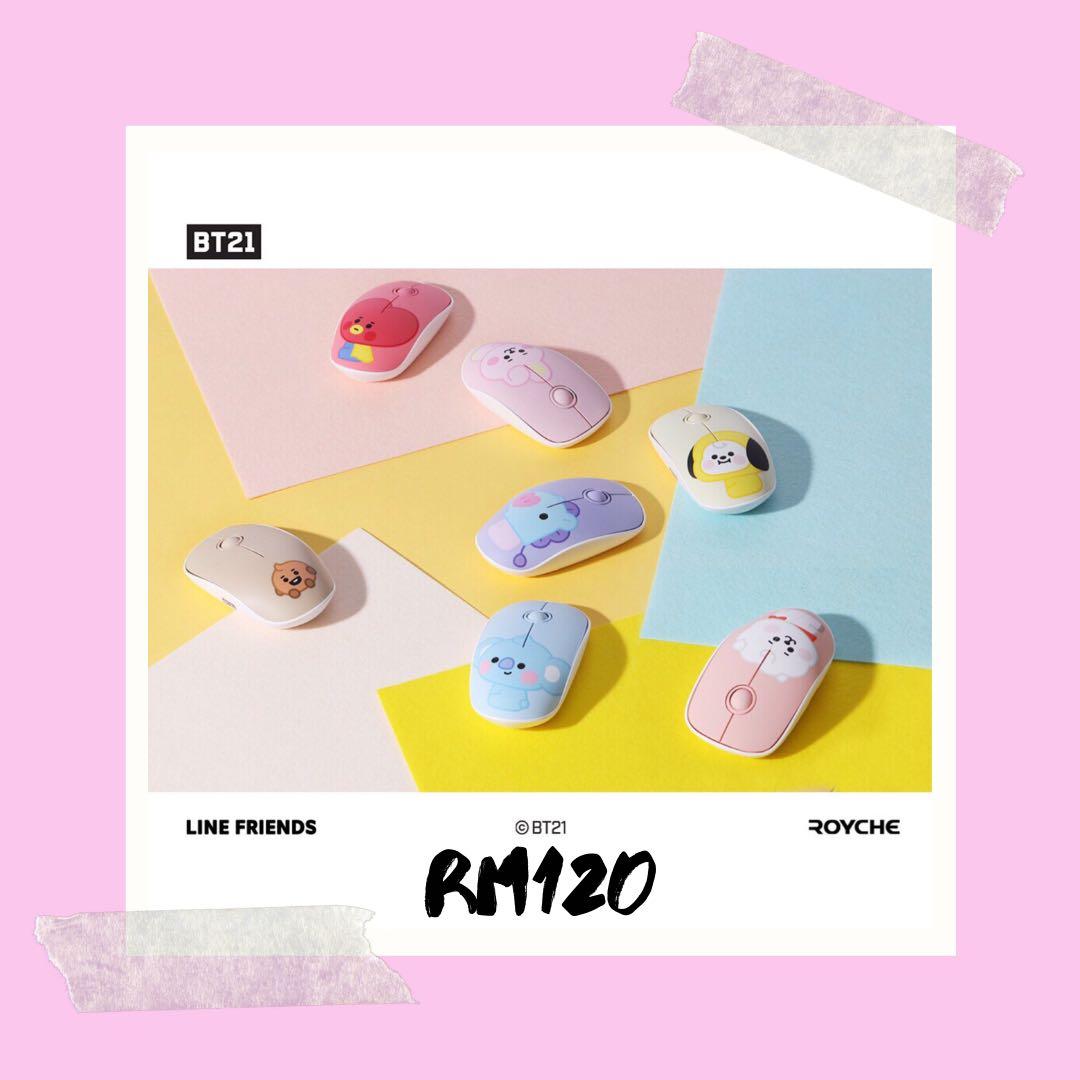 [BTS] BT21 x Royche, Hobbies & Toys, Collectibles & Memorabilia, Fan Merchandise on Carousell