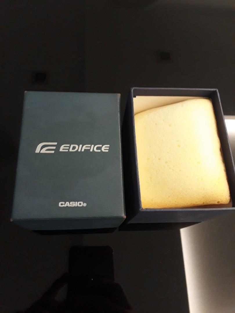 Casio Edifice Box Original, Men's Fashion, Watches & Accessories ...