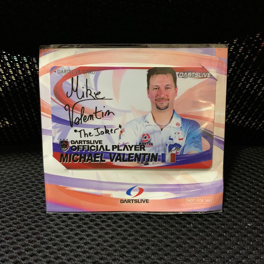 Dartslive Official Player Card Michael Valentin, Hobbies & Toys ...