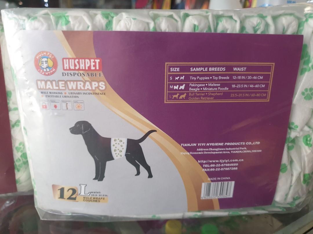 Dog Wraps for Male, Pet Supplies, Health & Grooming on Carousell