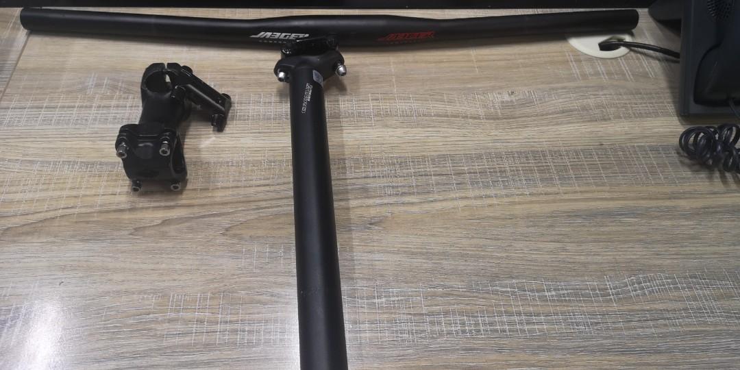 Fixie handle bar, stem and seat post, Bicycles & PMDs, Bicycles, Fixies ...