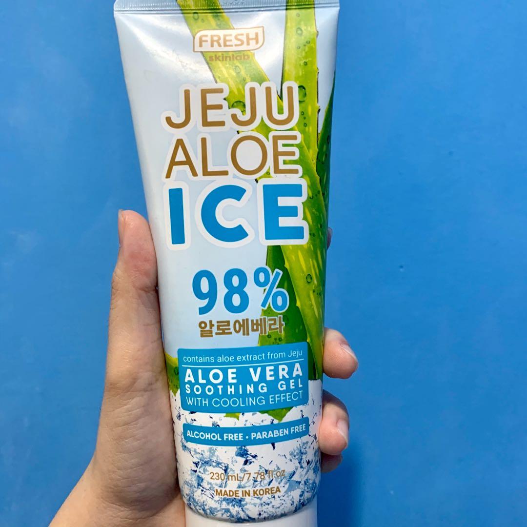 Fresh SkinLab Jeju Aloe Ice Soothing Gel 230ml, Beauty & Personal Care ...