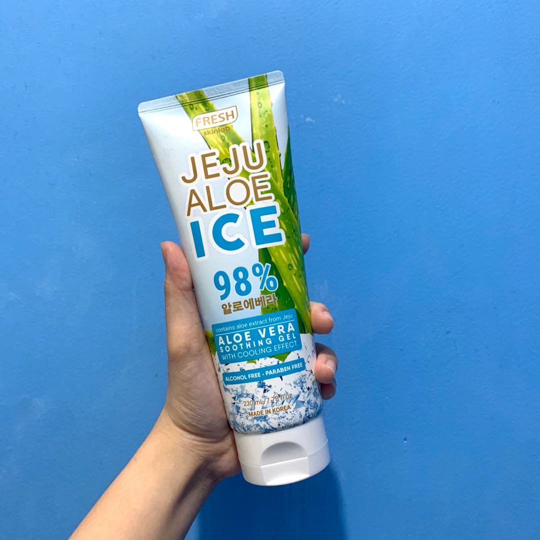 Fresh SkinLab Jeju Aloe Ice Soothing Gel 230ml, Beauty & Personal Care ...