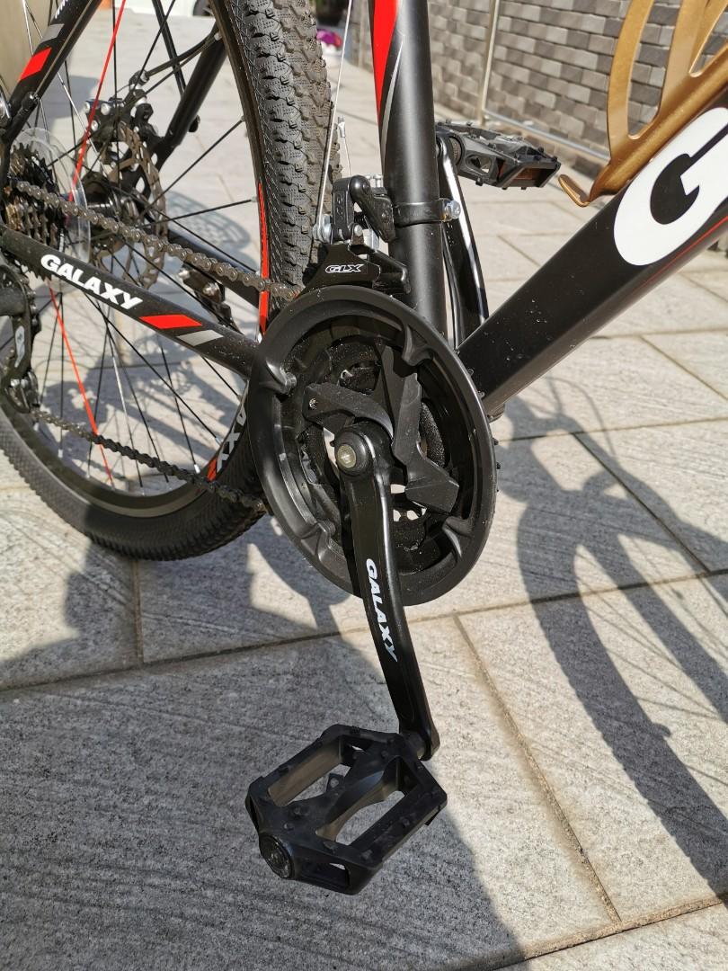 極新Galaxy mountain bike 26"只踩過兩次, 運動產品, 單車及配件, 單車 - Carousell
