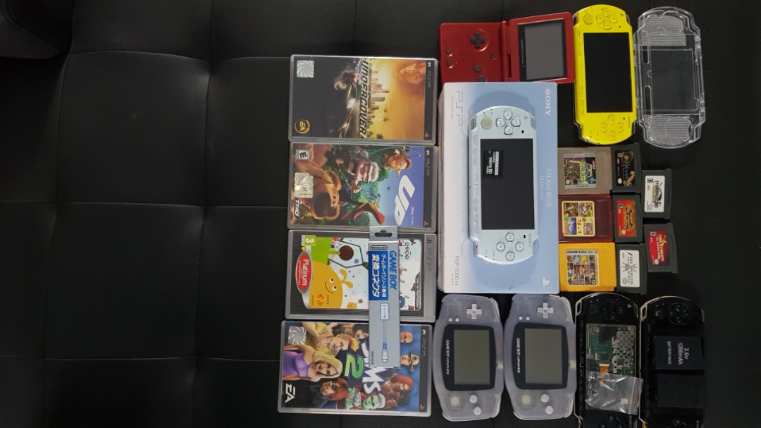 GAMEBOY ADVANCE SP..GAMEBOY ADVANCE..PSP 2000..PSP 2006, Video Gaming ...