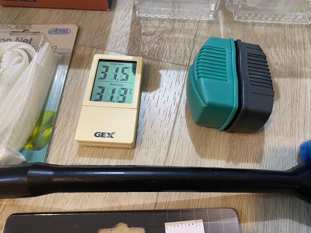 GUPPY BREEDER TANKS, GEX THERMOMETER ETC, Pet Supplies, Homes & Other Pet Accessories on Carousell