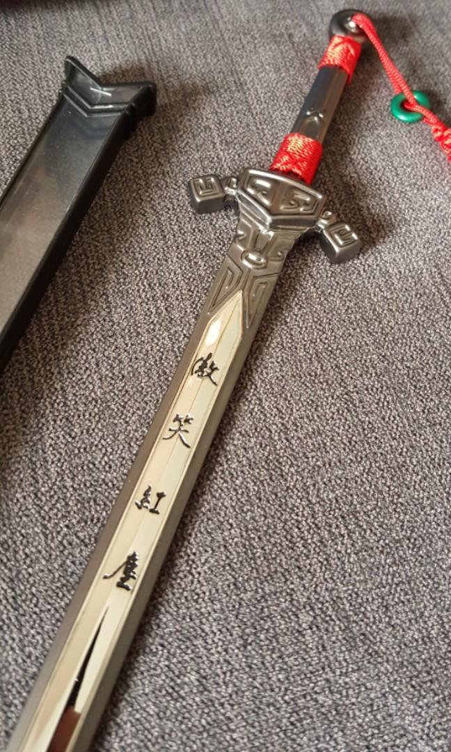 HK COMIC WEAPON : 12" SWORD WITH SHEATH marvel dc neca spawn shf ...