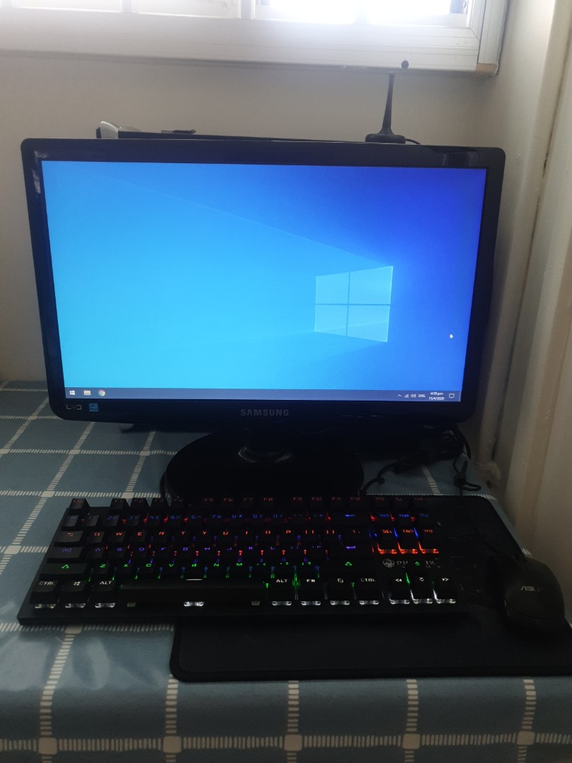 HP Pavilion Desktop & Samsung SyncMaster SA100 Monitor (COMBO ...